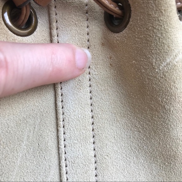 Coach | Bags | Rare Suede Coach Crossbody Bucket Bag | Poshmark